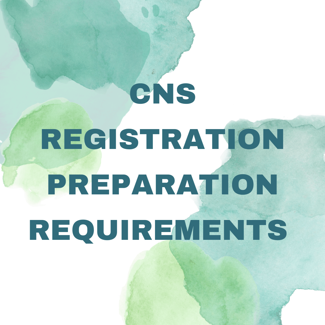 CNS - Incoming Student Timeline